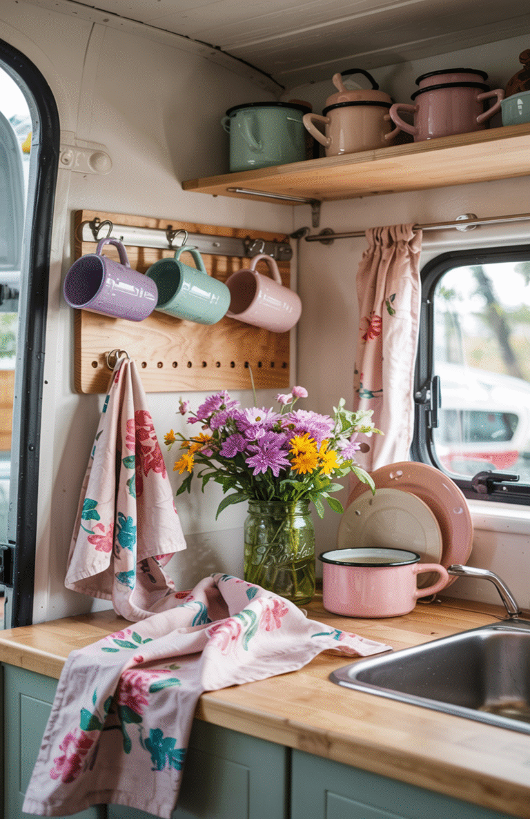 20+ Micro Camper Decorating Ideas to Make It Feel Feminine and Cozy