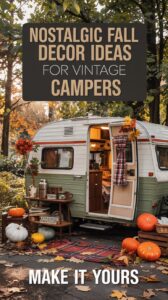 35+ Outdoor Fall Camper Décor Ideas for Your RV Campsite