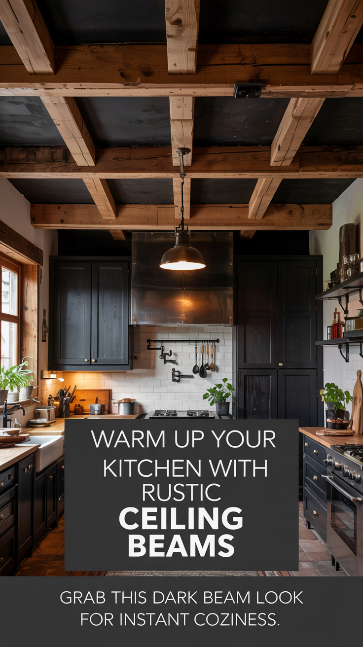 21 Stunning Black and Natural Wood Kitchen Ideas for a Cozy-Modern Look ...