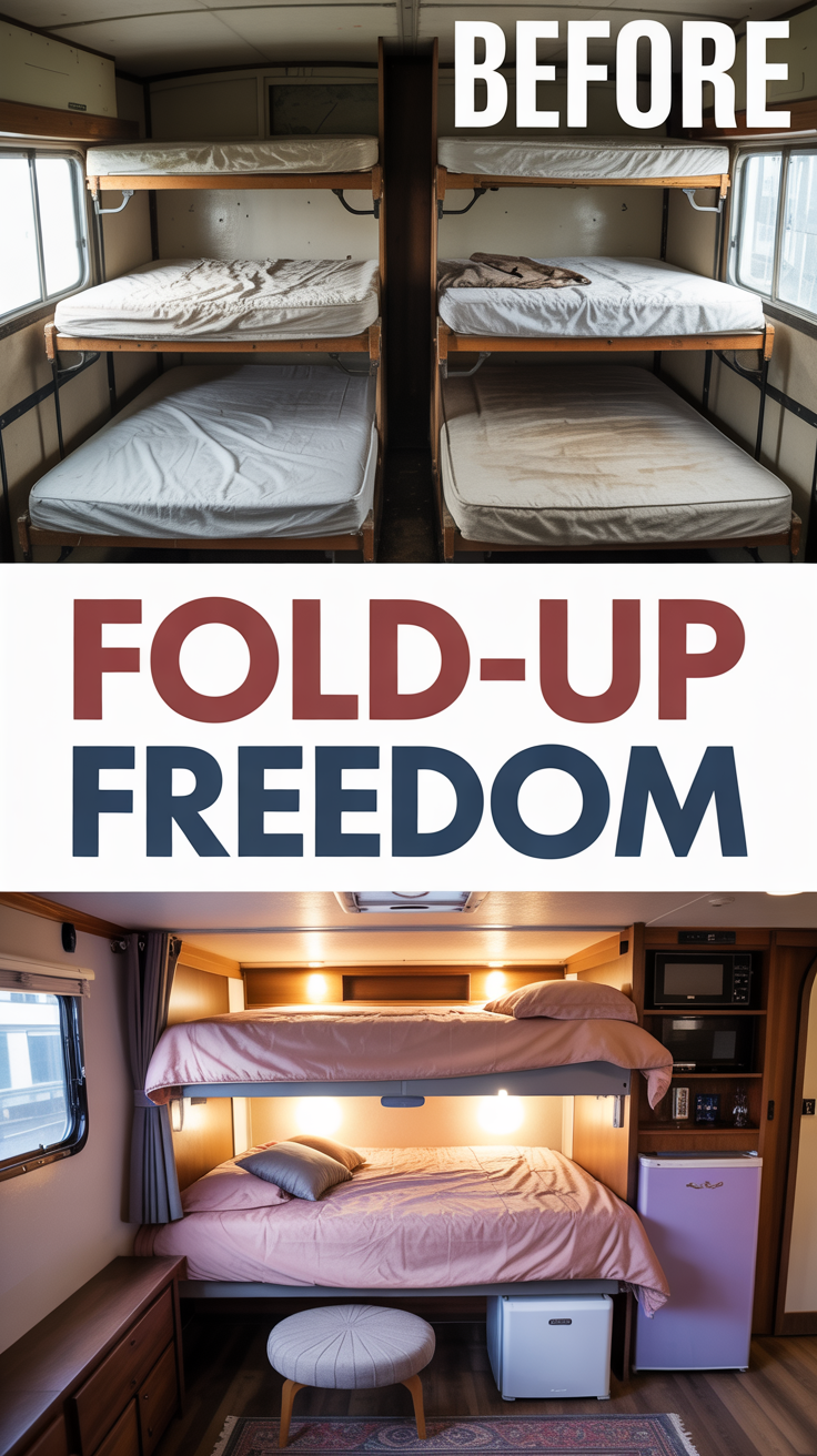 15 Before & After: Family RV Bunks Remodeled Into a Cozy Retreat ...