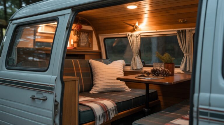 19 Cozy Rustic Camper Remodel Ideas That Feel Like a Cabin on Wheels ...