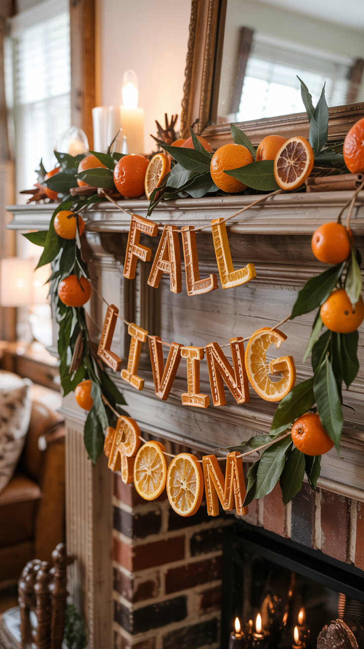19 DIY Dried Citrus Garlands That Make Your Fall Home Smell Amazing ...