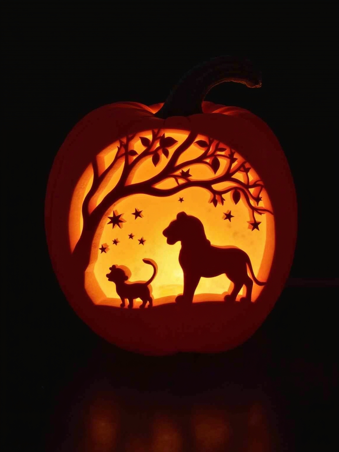 22 DIY Starry Night Pumpkin Carving Patterns You'll Love