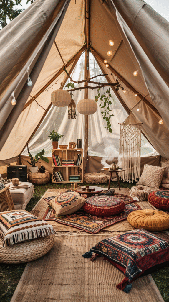 27 Boho Tent Set up Ideas Inside That Transform Camping Into a Cozy ...