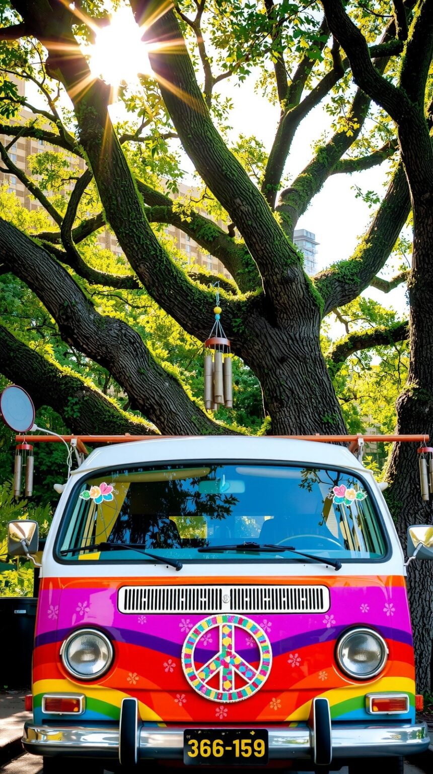 15 Hippie Van Exterior Ideas That Capture Free-Spirited Style - CarAudience