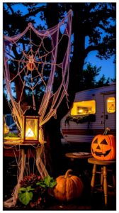 19 Outdoor Halloween Camper Setup That Wows the Campground - CarAudience