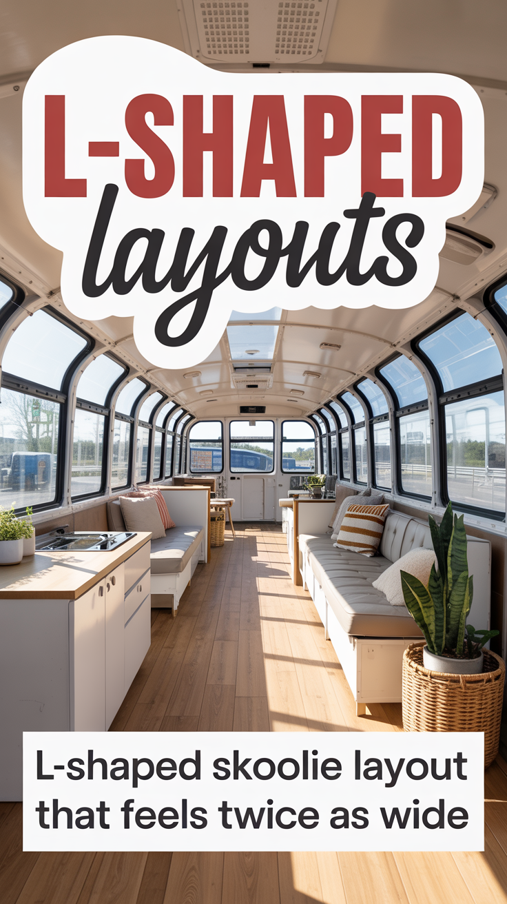 16 Genius Skoolie Interior Layout Ideas to Maximize Space in Your Bus ...